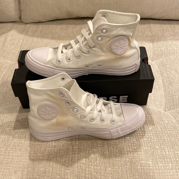 Converse | Shoes | Converse Ct As Sp Hi White Us Womans 7 New | Poshmark